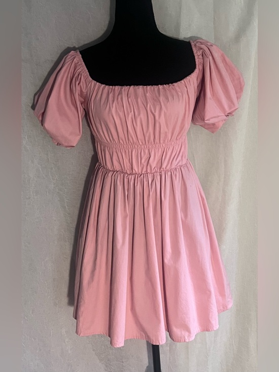 Abercrombie & Fitch | Dresses | Abercrombie Fitch Light Pink Puff ...
